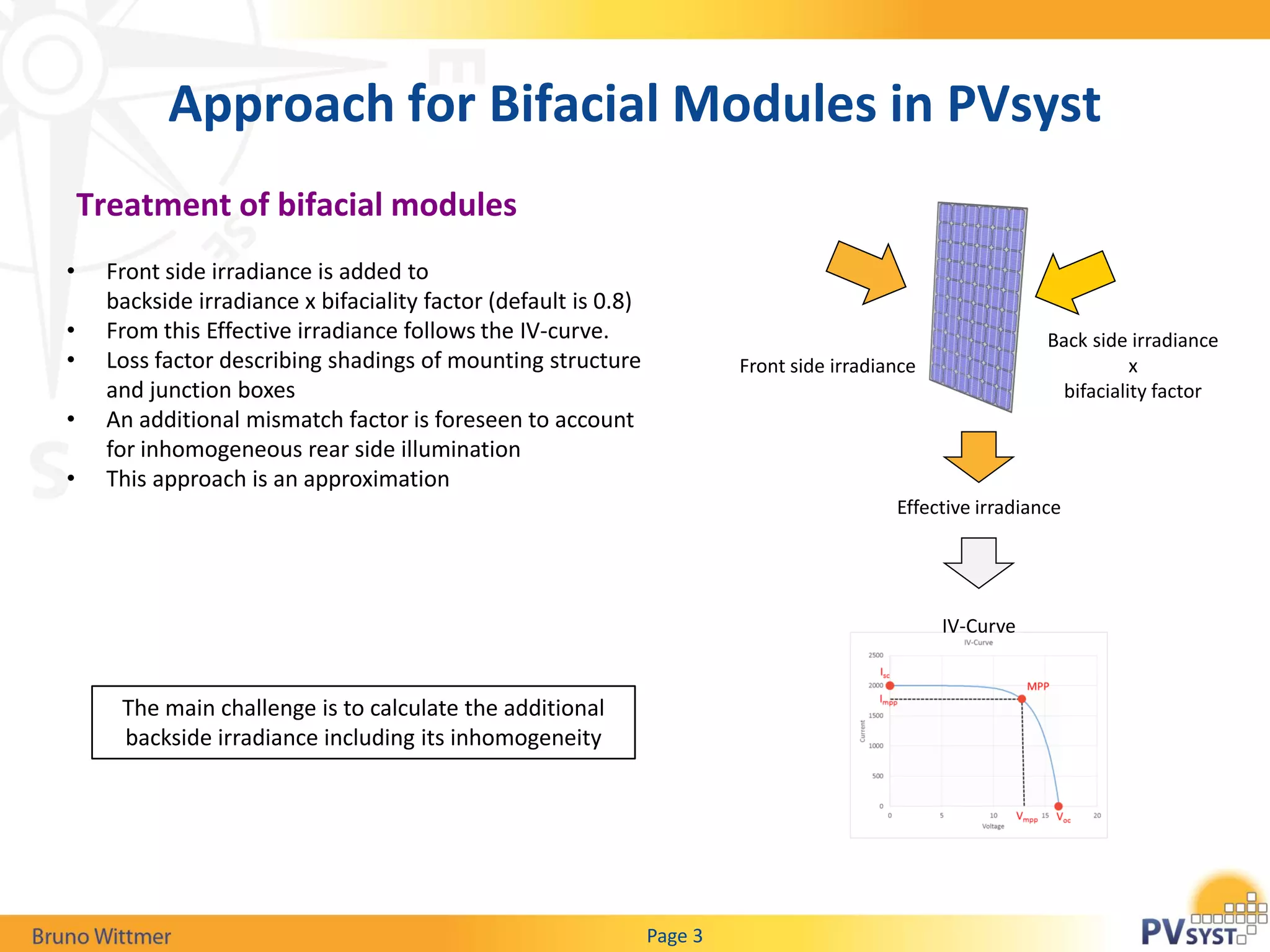 PVsysts new framework to simulate bifacial systems | PDF