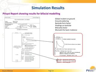 PVsysts new framework to simulate bifacial systems | PDF