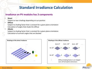PVsysts new framework to simulate bifacial systems | PDF