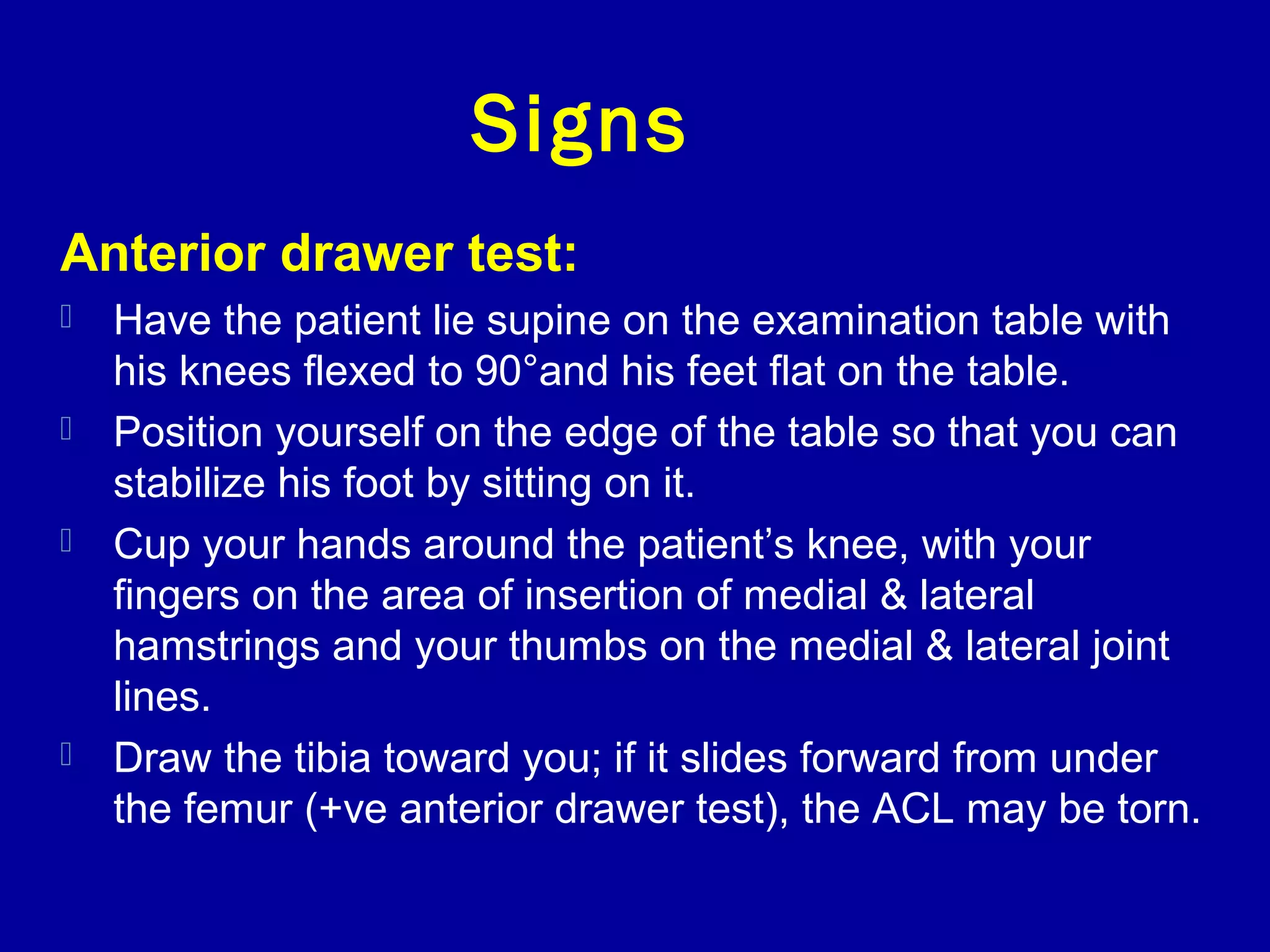 34. acl injuries | PPT
