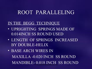 Finishing and detailing procedures in fixed appliance treatment | PPT