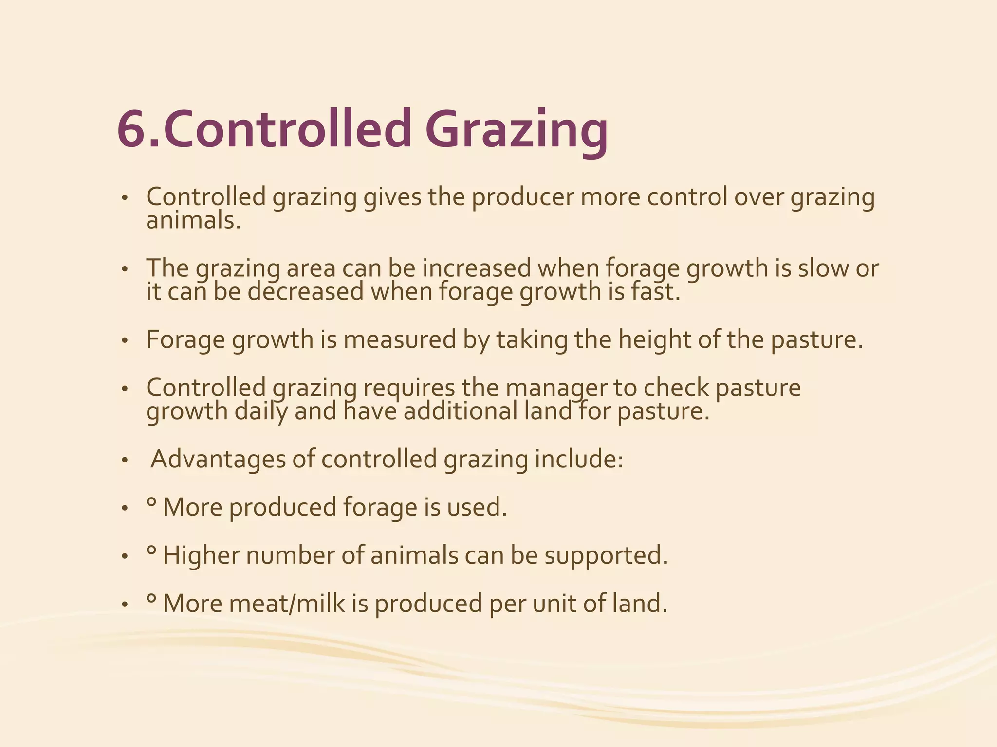 Grazing systems and Managment | PPTX