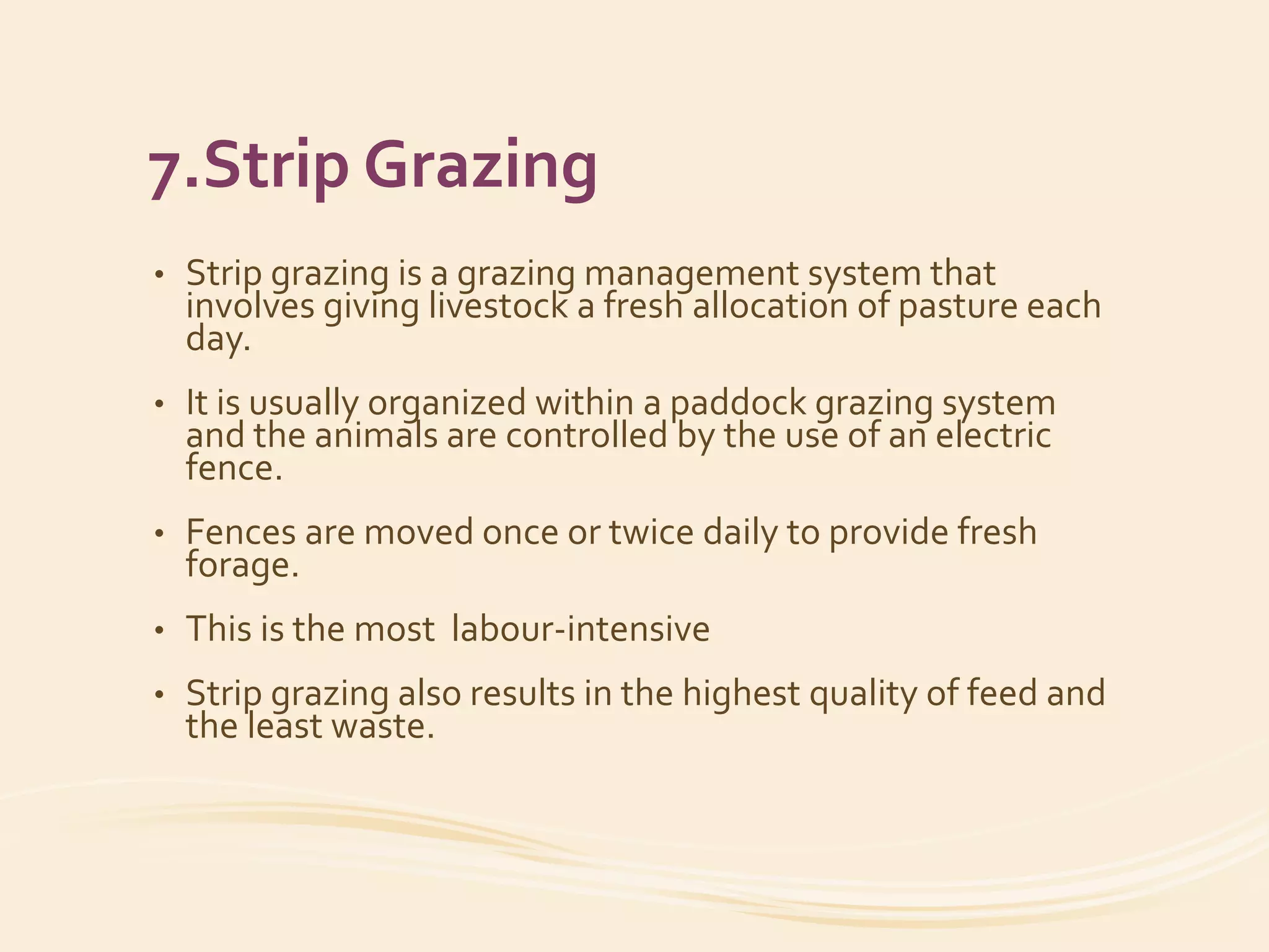 Grazing systems and Managment | PPTX