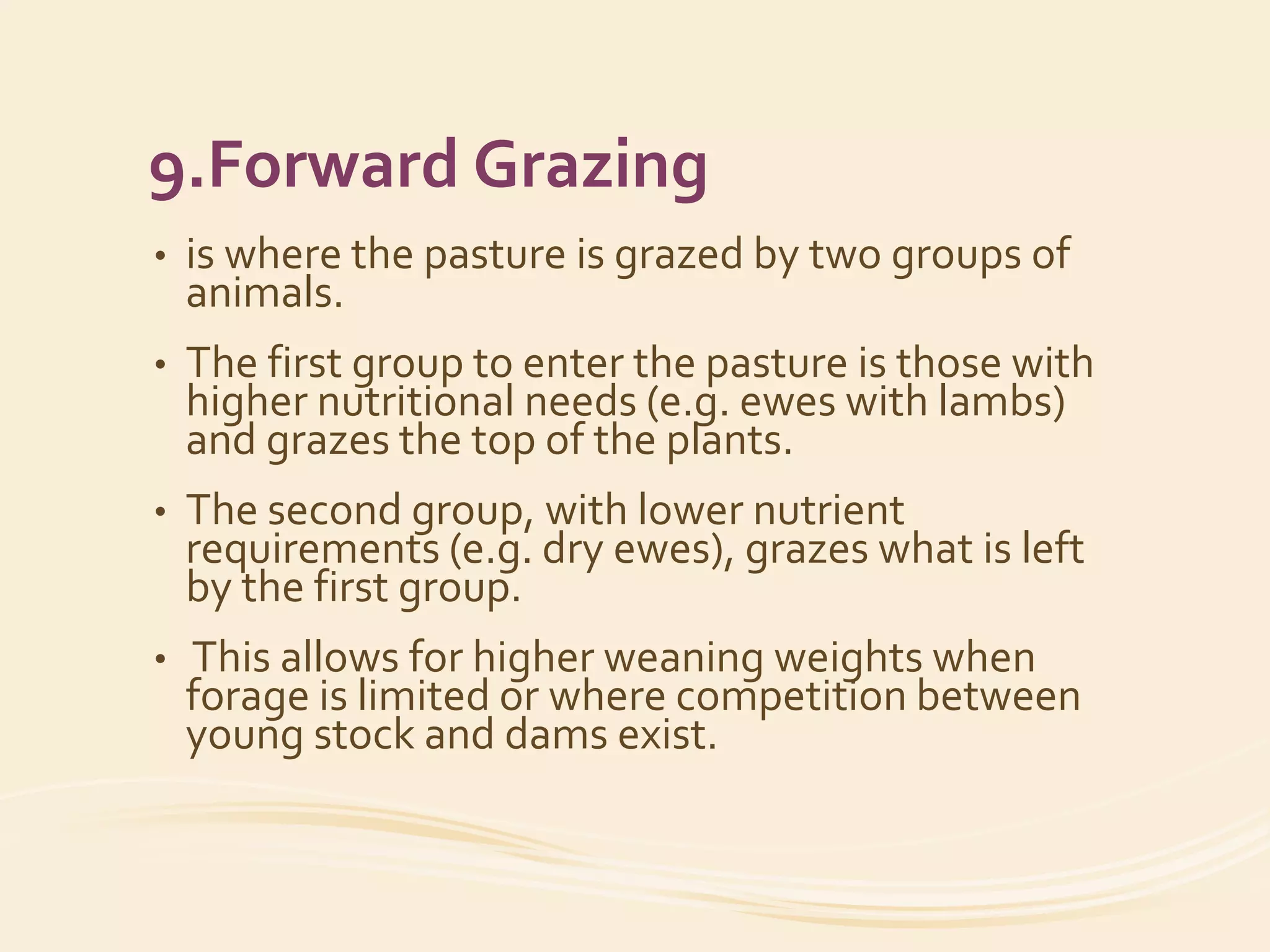 Grazing systems and Managment | PPTX