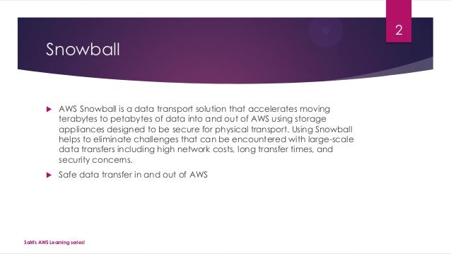 Aws Tutorial Part53 Snowball