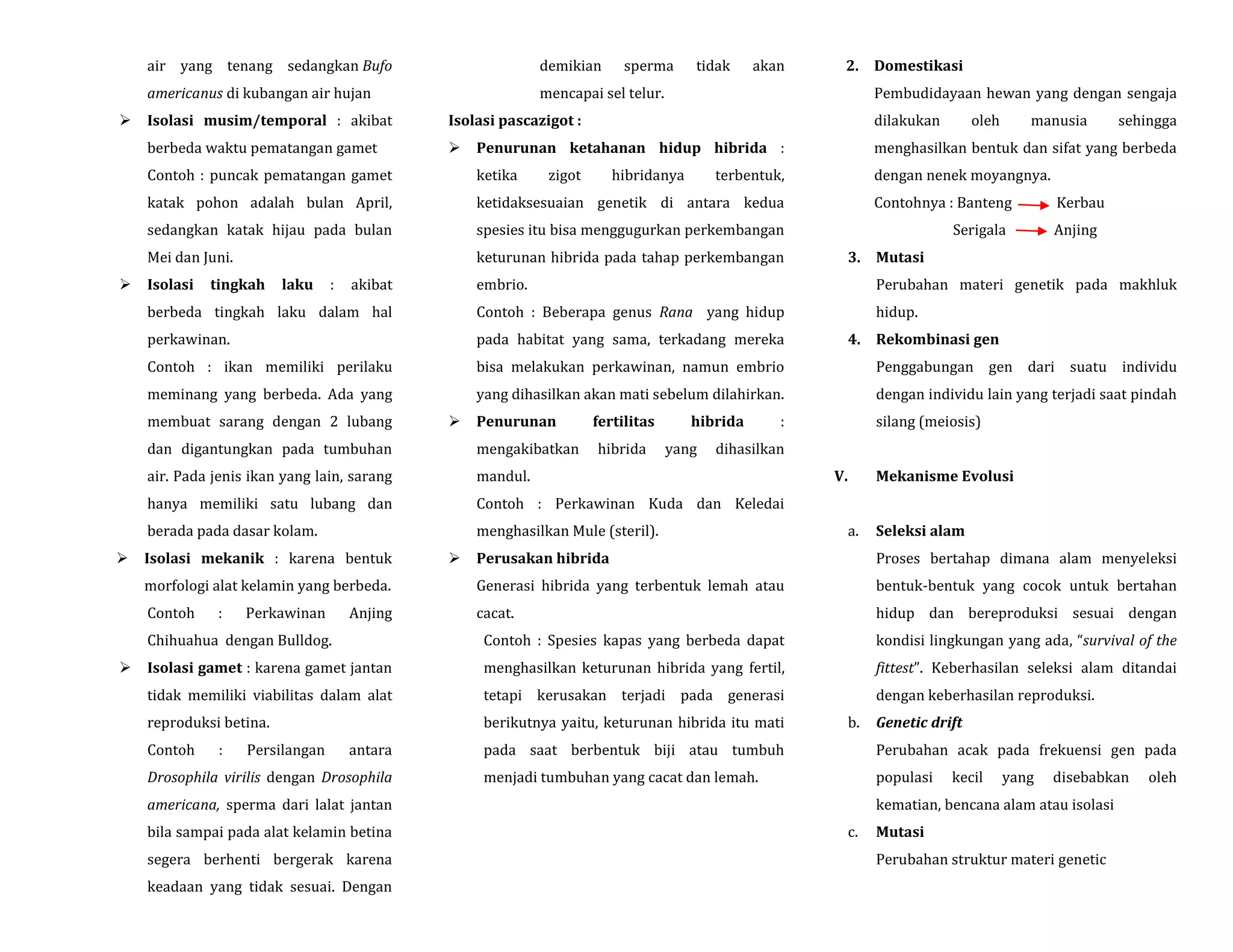 EVOLUSI (BIOLOGI SMA) | PDF