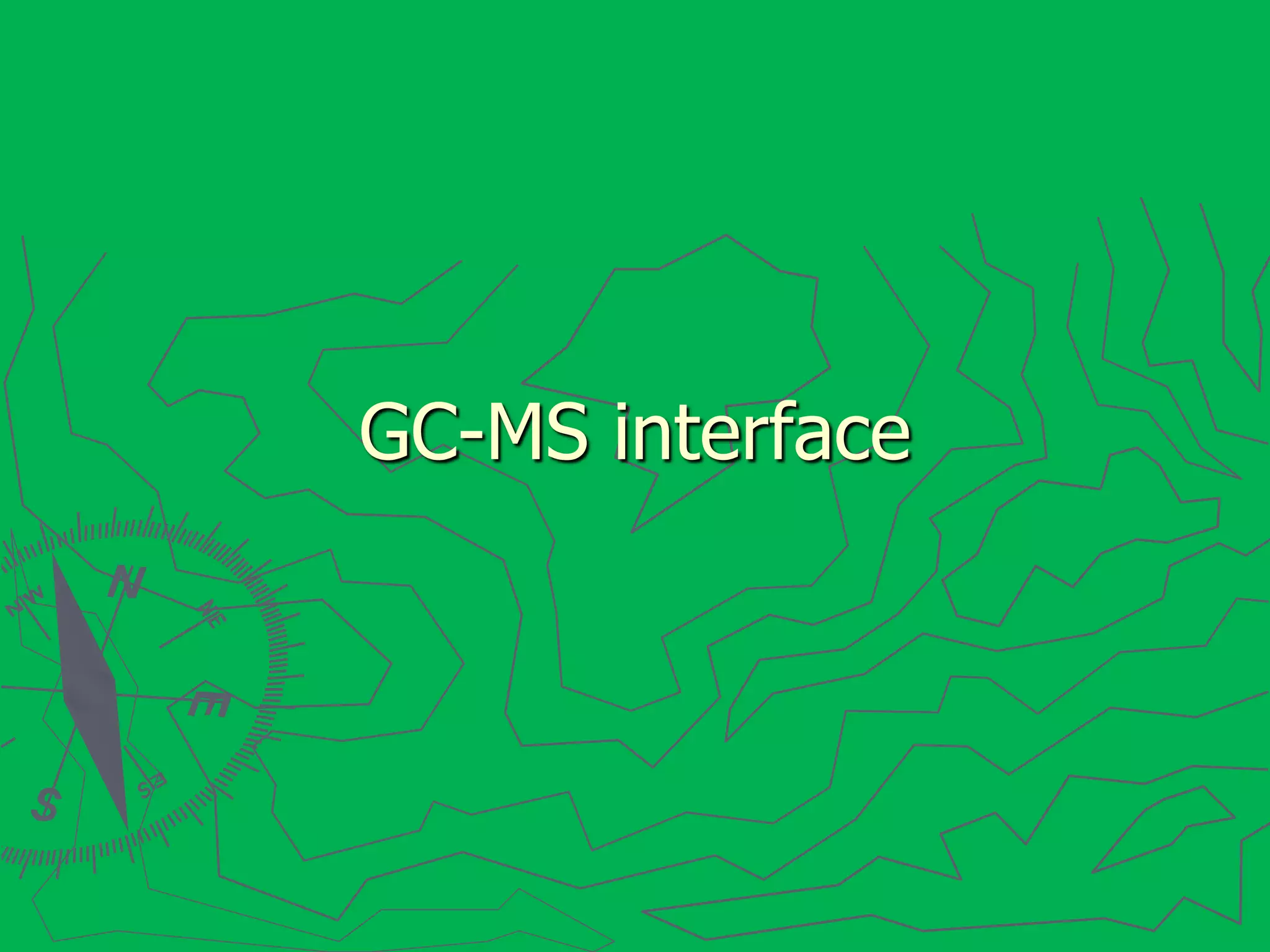 Interfaces in chromatography [LC-MS, GC-MS, HPTLC, LC, GC] | PPT