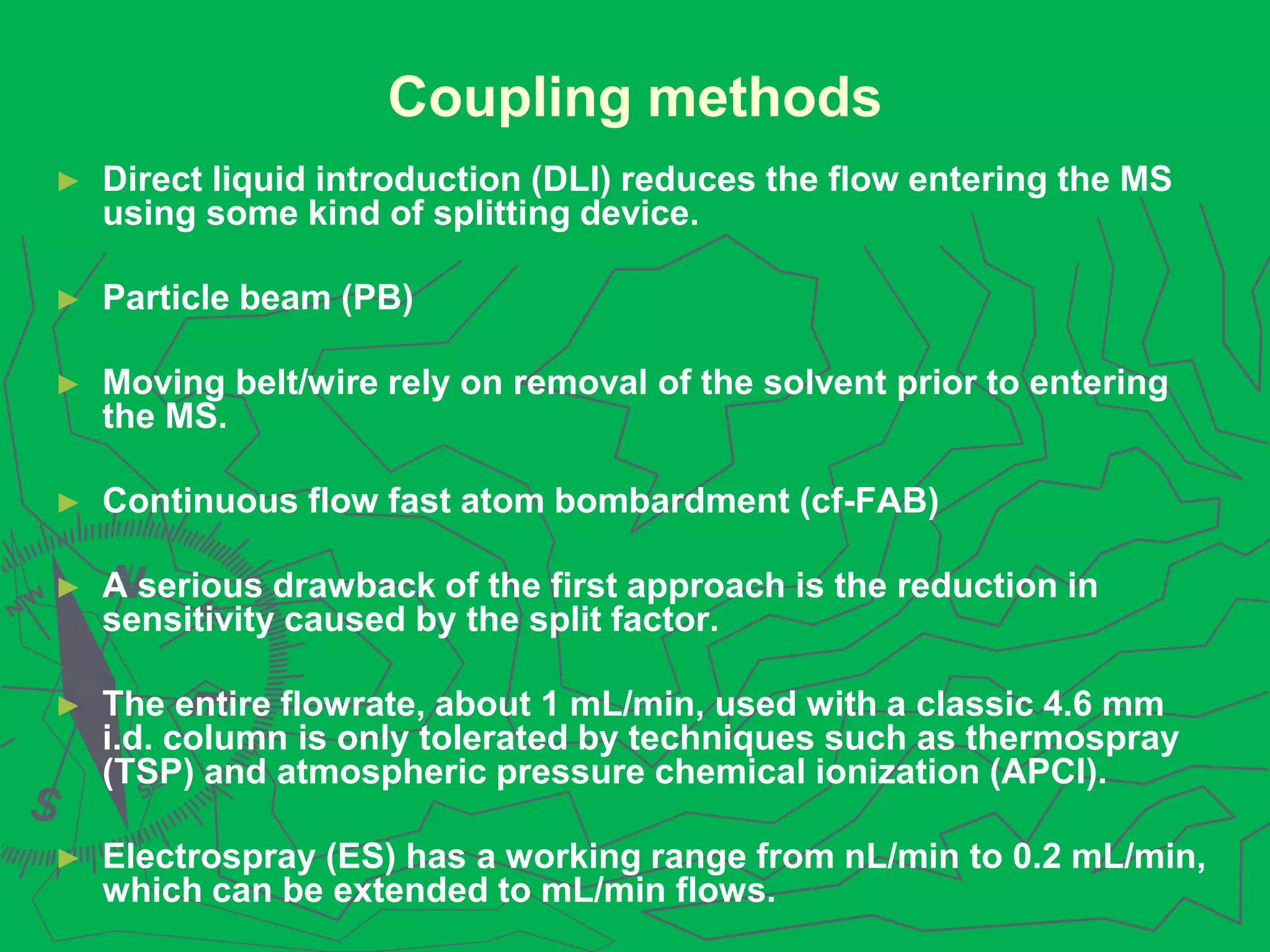 Interfaces in chromatography [LC-MS, GC-MS, HPTLC, LC, GC] | PPT