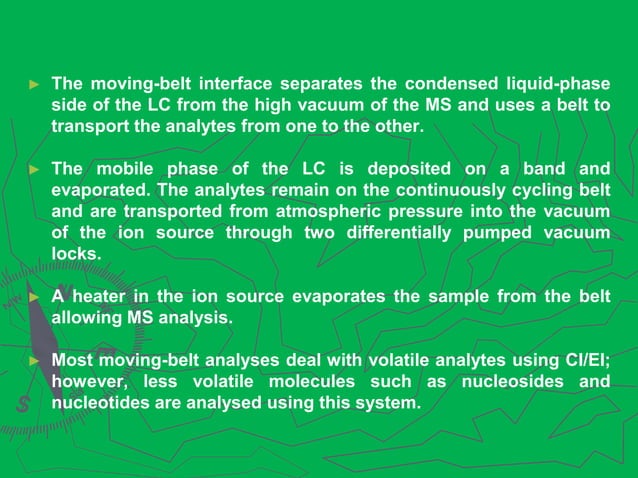 Interfaces in chromatography [LC-MS, GC-MS, HPTLC, LC, GC] | PPT ...