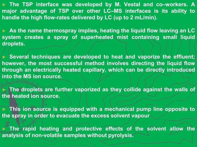 Interfaces in chromatography [LC-MS, GC-MS, HPTLC, LC, GC] | PPT ...