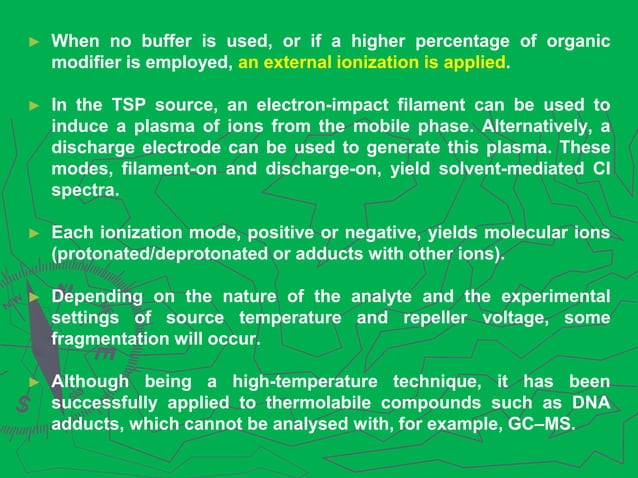 Interfaces in chromatography [LC-MS, GC-MS, HPTLC, LC, GC] | PPT ...