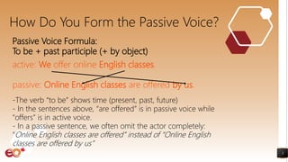 passive voice part 1 lunch & learn | PPT
