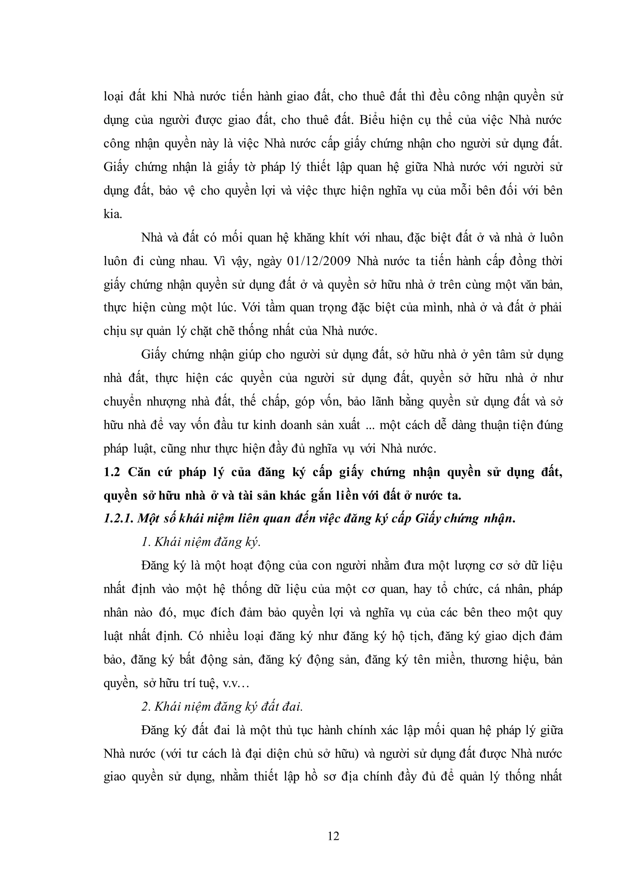 Luận văn: Đánh giá thực trạng và đề xuất giải pháp nâng cao hiệu quả công tác đăng ký cấp giấy ...