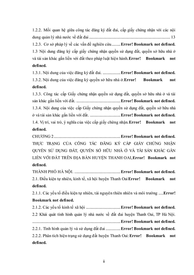 Luận văn: Đánh giá thực trạng và đề xuất giải pháp nâng cao hiệu quả công tác đăng ký cấp giấy ...