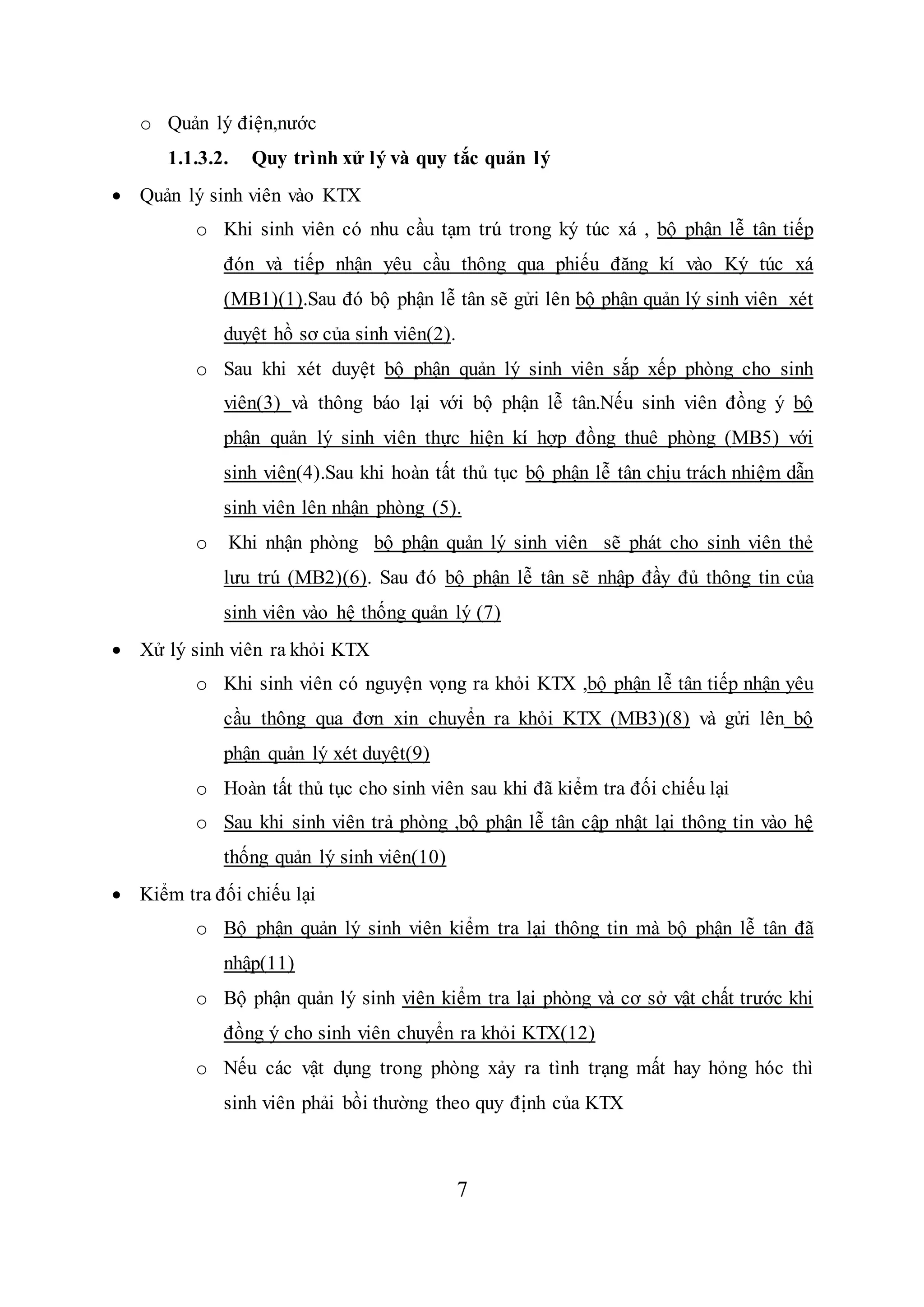 Đề tài: Hệ thống quản lý ký túc xá đại học, HAY | DOC