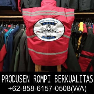 Vendor Pembuatan Rompi Komunitas | PPTX