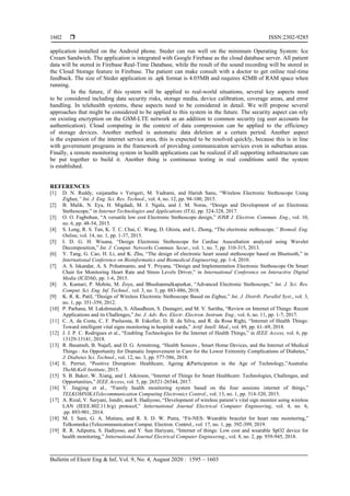 Implementation of electronic stethoscope for online remote monitoring ...