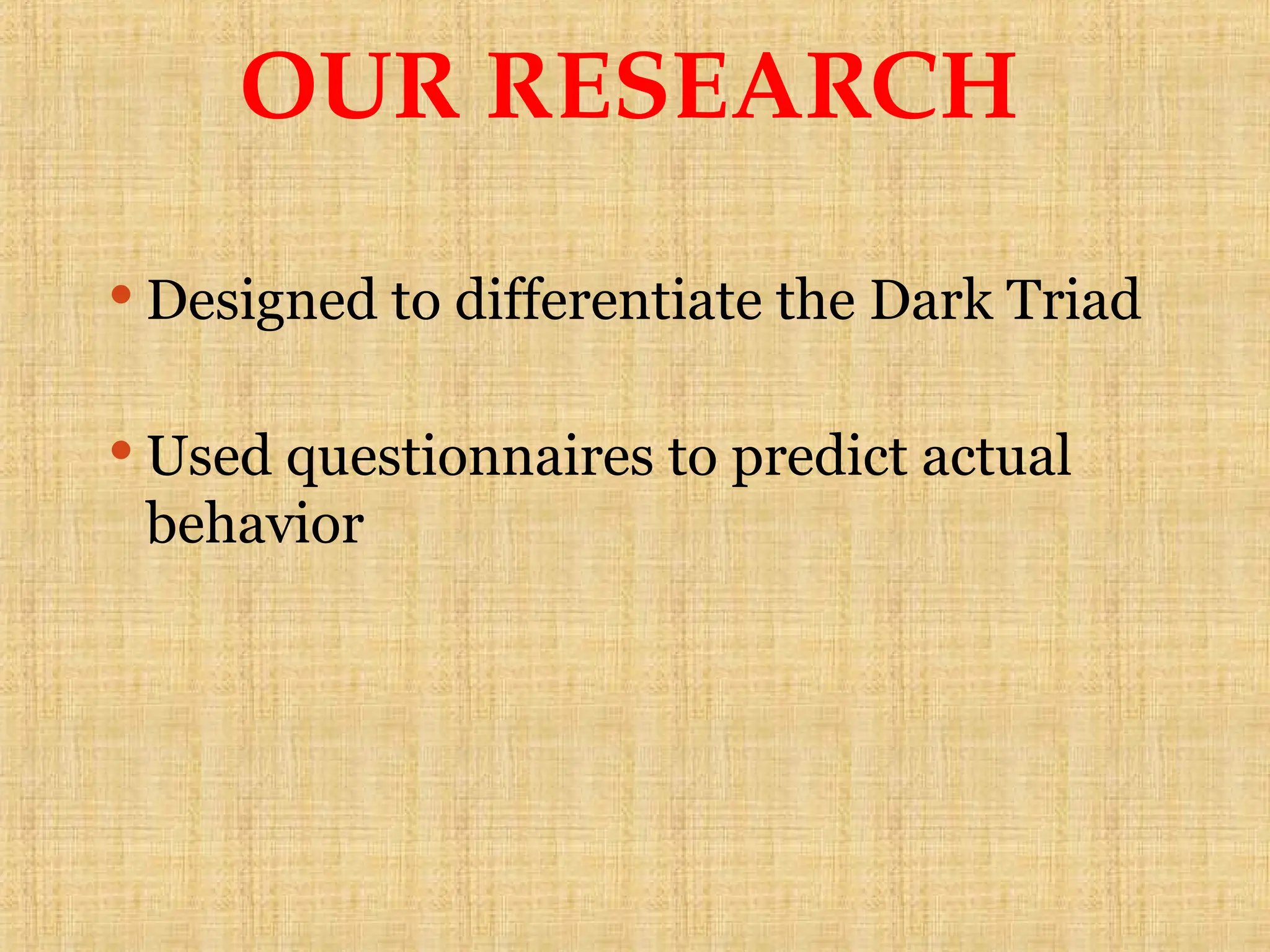 34. DARK TRIAD.2016.ppt pyshcological explanation | PPT