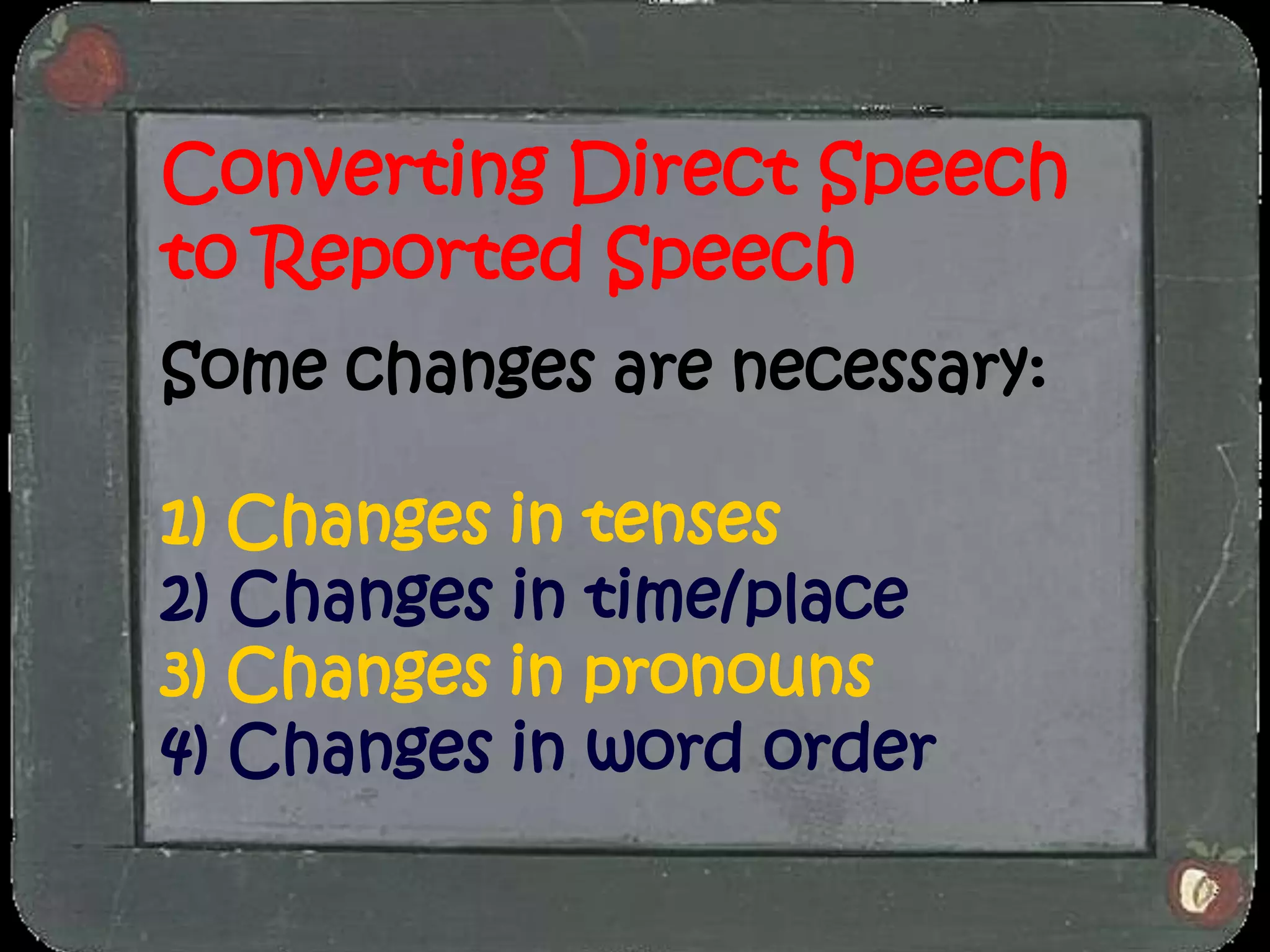 Topic 34&35 Direct & Indirect Speech | PPTX