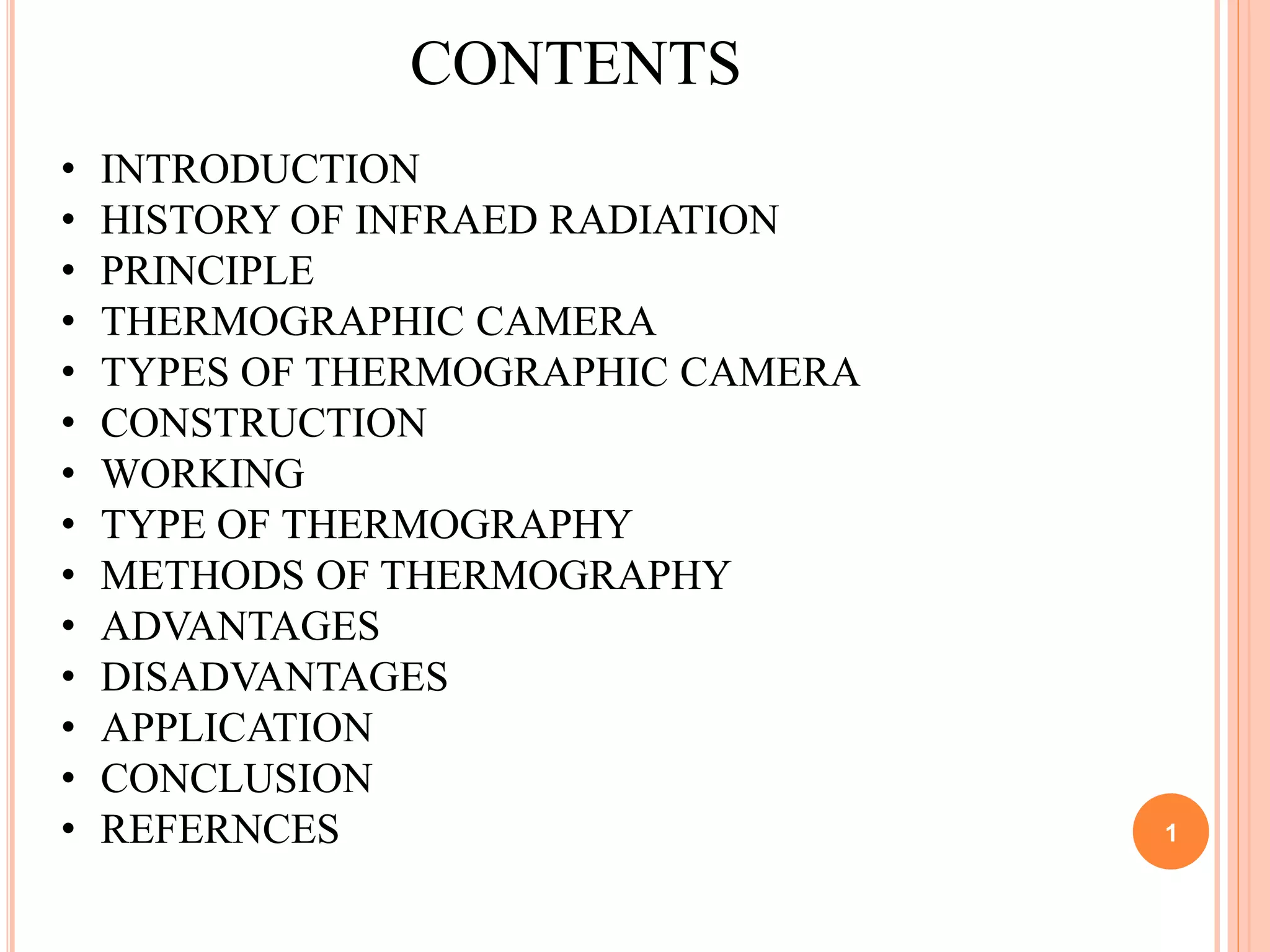 Infrared thermography | PPTX