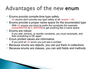 enums | PPT