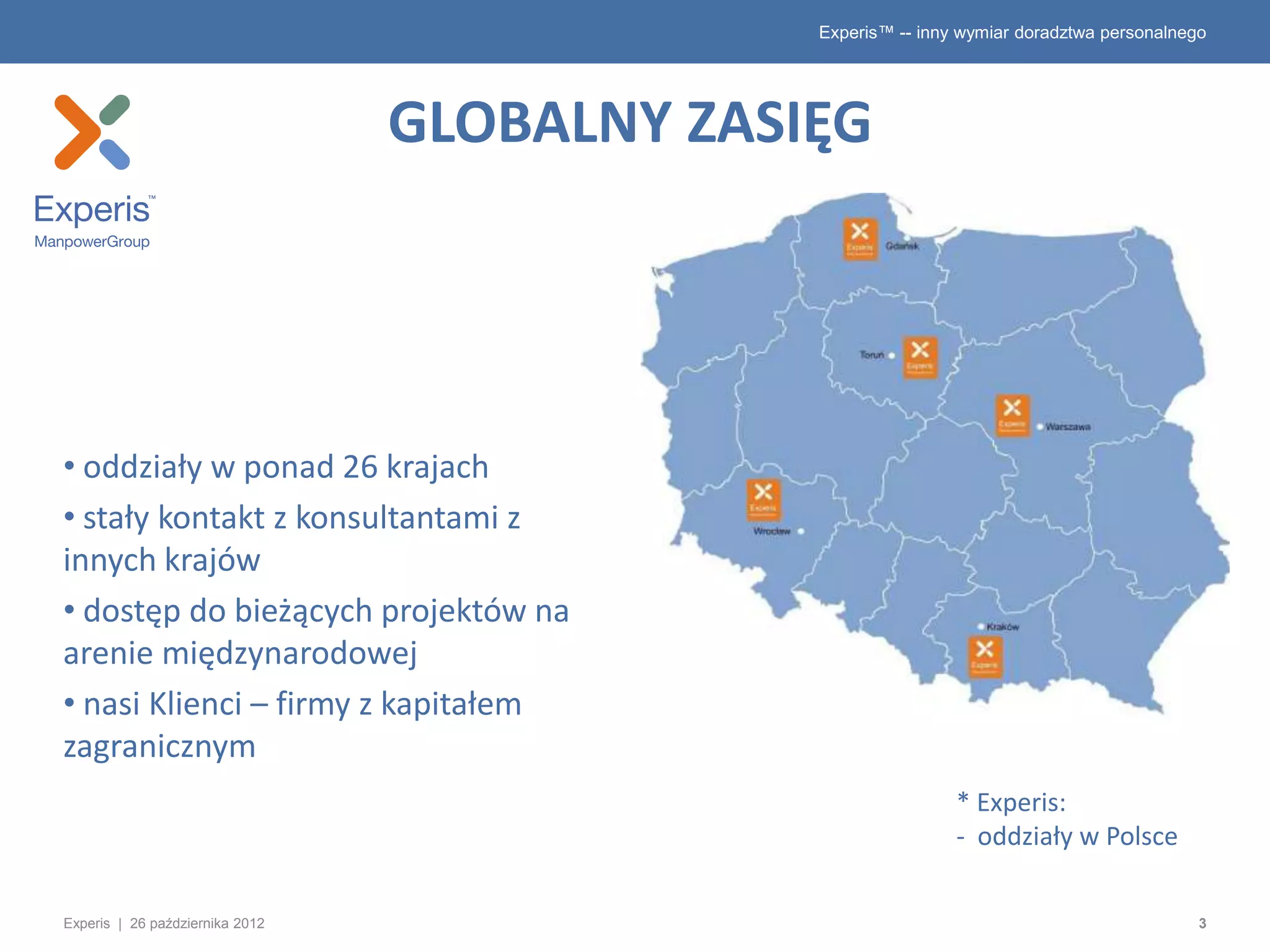 Prezentacja Experis | PPT