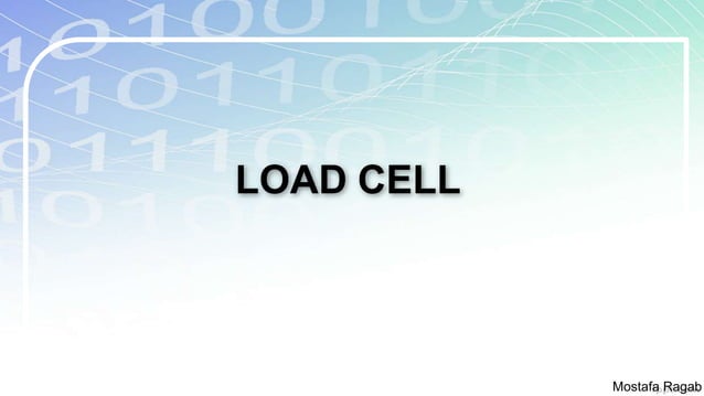Types of load cell and principle | PPTX | Physics | Science
