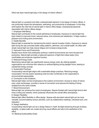 New Office Design | PDF