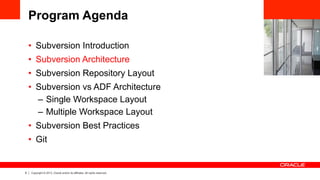 Oracle ADF Architecture TV - Development - Version Control | PPT
