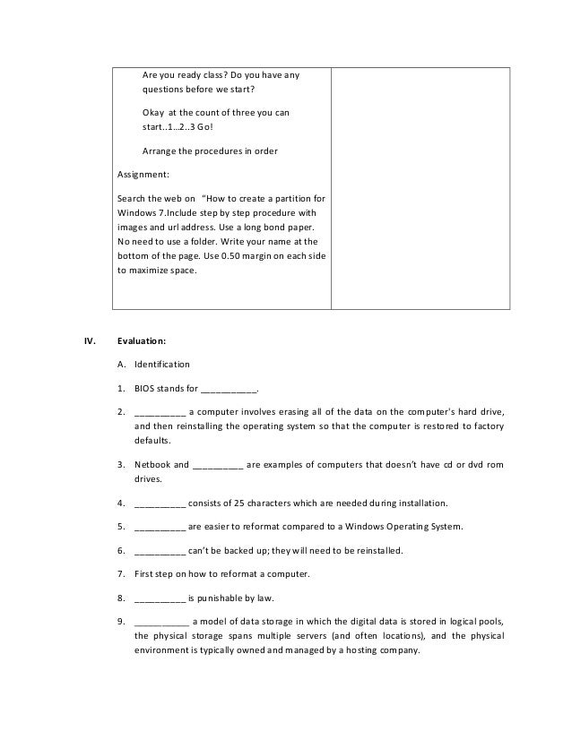 Detailed lesson plan for senior high demo detailed-lesson-plan-for-senior-high-demo