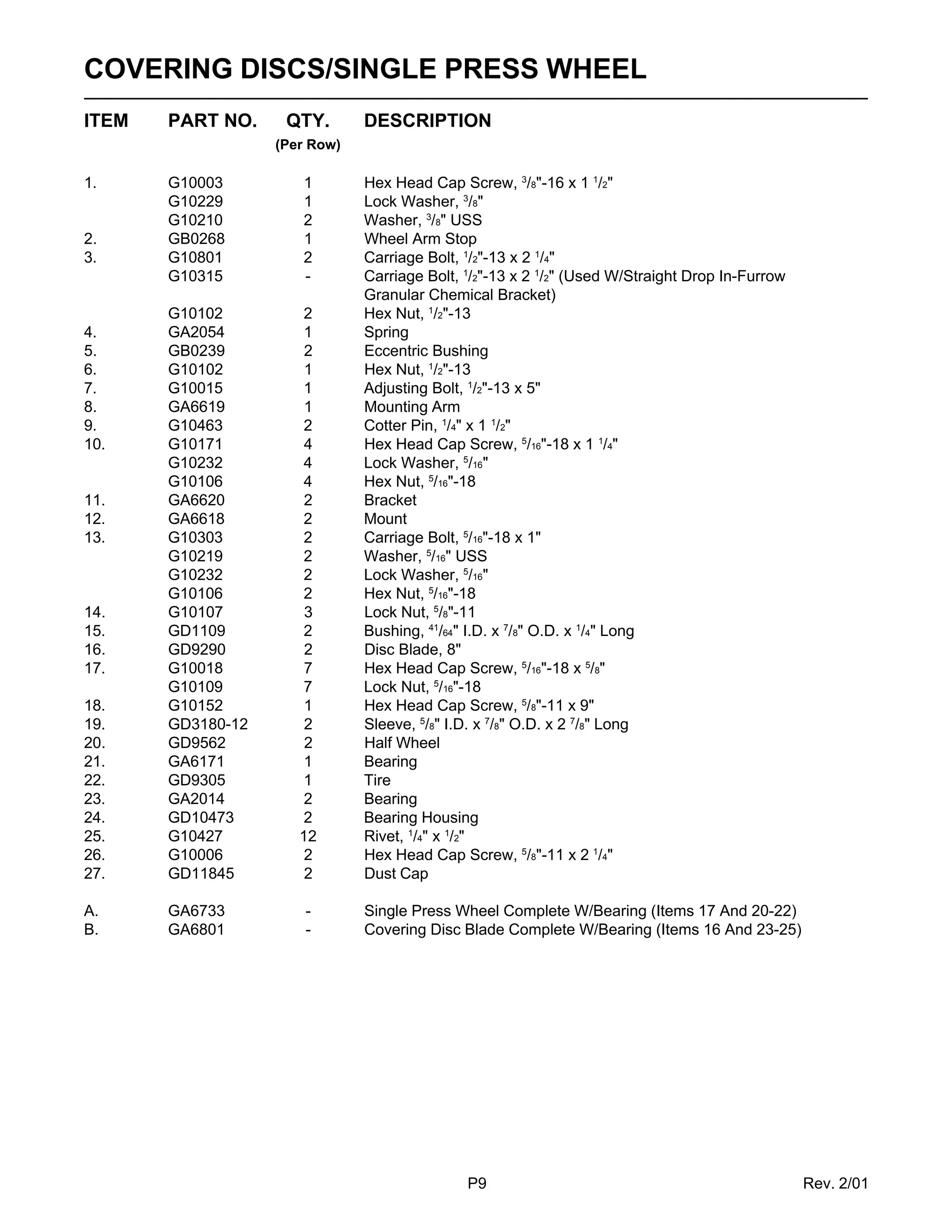 Kinze 3400 parts catalog | PDF
