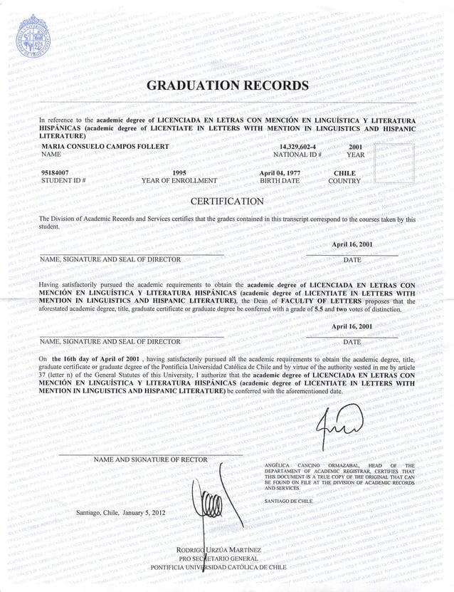 Graduation Records | PDF