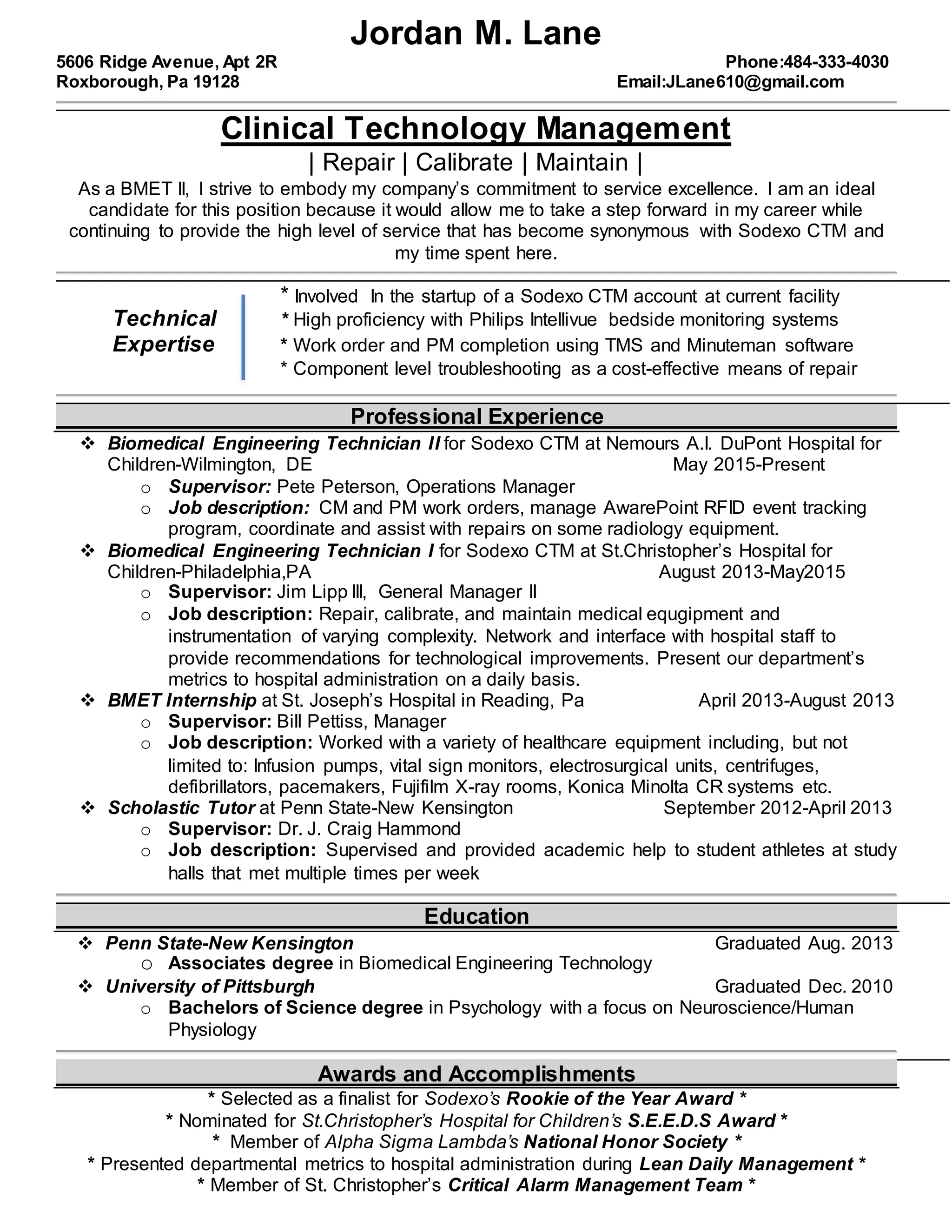 Philips Resume | DOCX