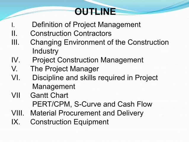 CONSTRUCTION-PROJECT-MANAGEMENT-ppt.ppt | Construction Industry ...