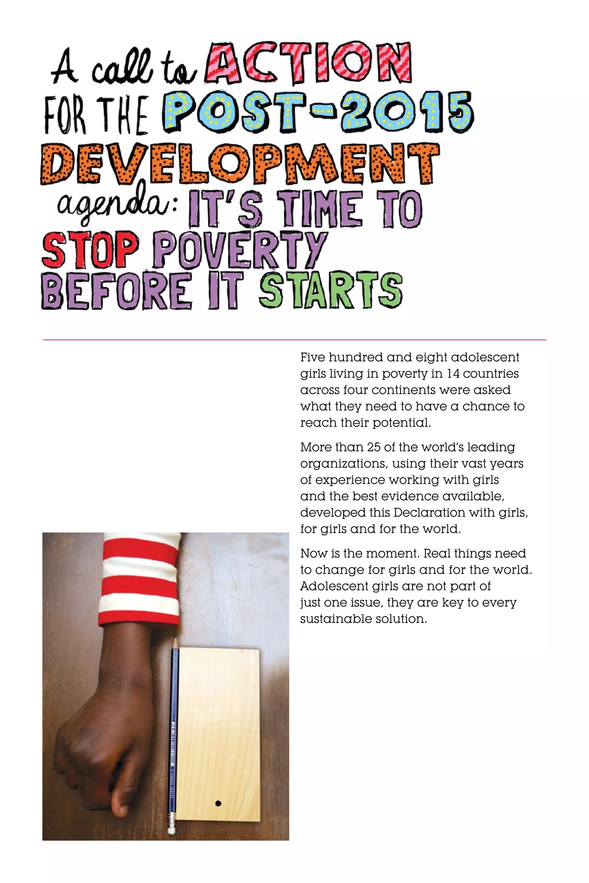 The Girl Declaration - high res | PDF | Parenting Teens | Parenting