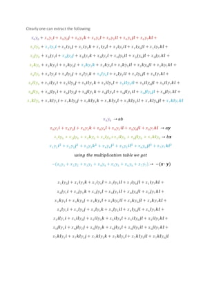 Seven Dimensional Cross Product using the Octonionic Fanoplane | DOCX