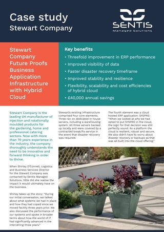 Stewart Company Case Study | PDF
