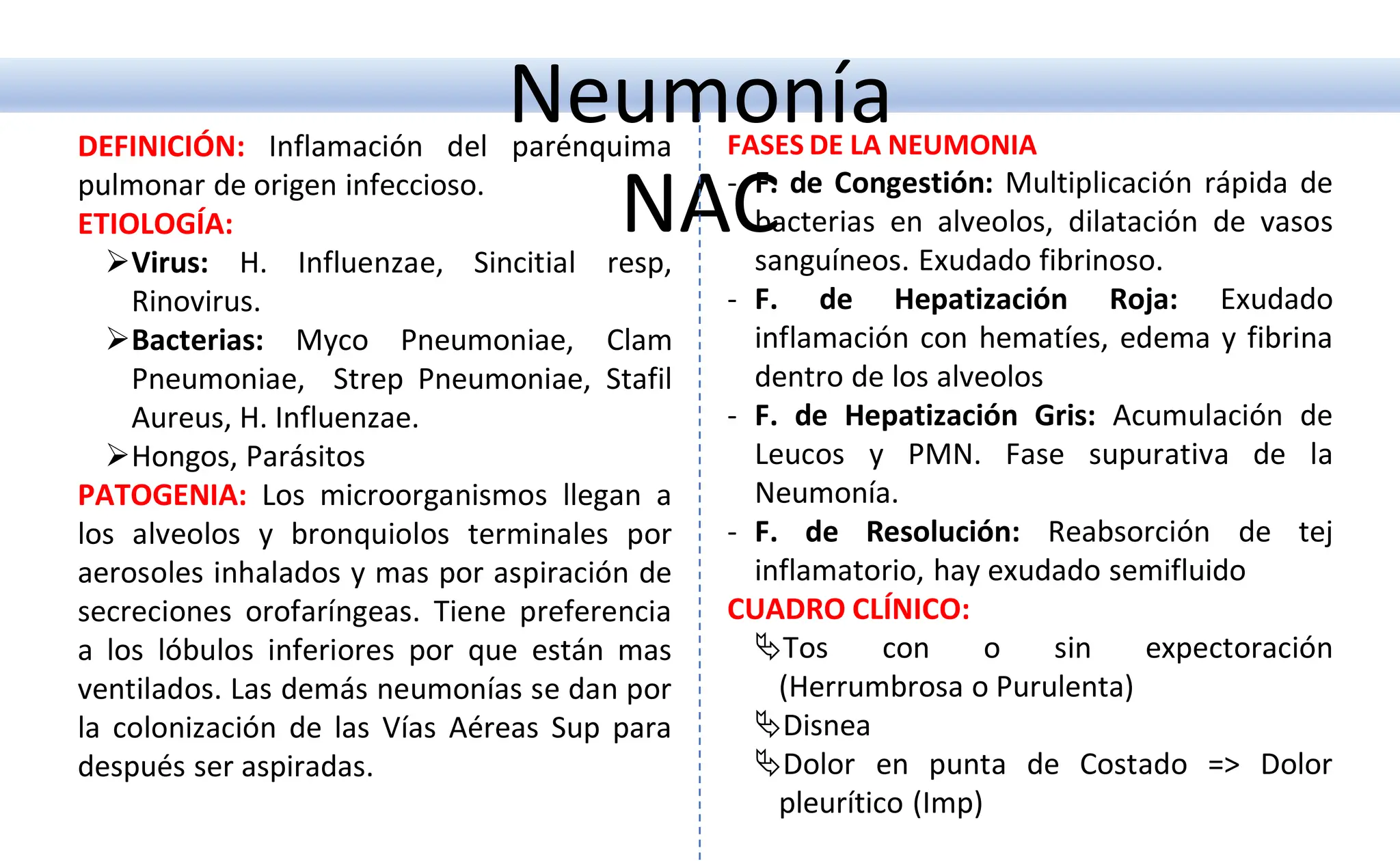 Flash neumo, bronco , tuberculosis, atelectasias | PDF