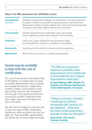 MSC_Get_Certified_Leaflet | PDF | Food Industry | Industries