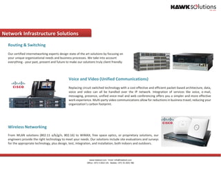 Hawk Solutions Company Profile | PDF
