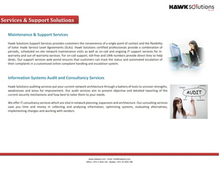 Hawk Solutions Company Profile | PDF