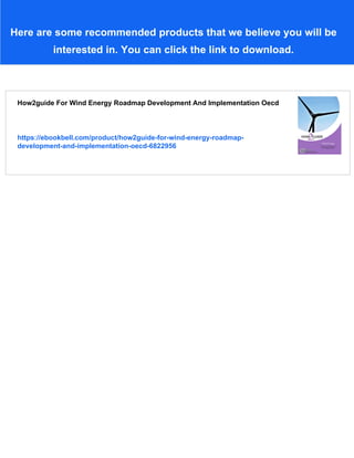 How2guide For Smart Grids In Distribution Networks Roadmap Development ...