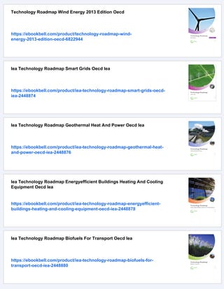 Technology Roadmap Solar Thermal Electricity Oecd | PDF