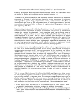 A TWO-LEVELED WEB SERVICE PATH RE-PLANNING TECHNIQUE | PDF