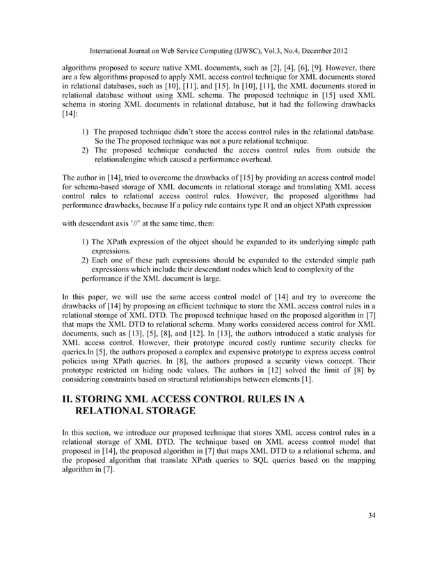 RELATIONAL STORAGE FOR XML RULES........ | PDF