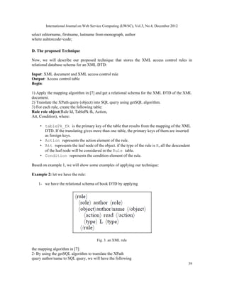 RELATIONAL STORAGE FOR XML RULES........ | PDF