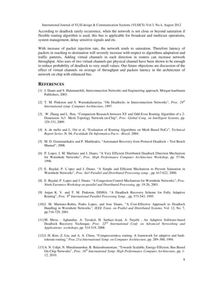 DEADLOCK RECOVERY TECHNIQUE IN BUS ENHANCED NOC ARCHITECTURE | PDF