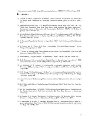 Design of Low Power Sigma Delta ADC | PDF