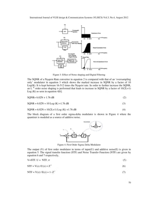 Design of Low Power Sigma Delta ADC | PDF