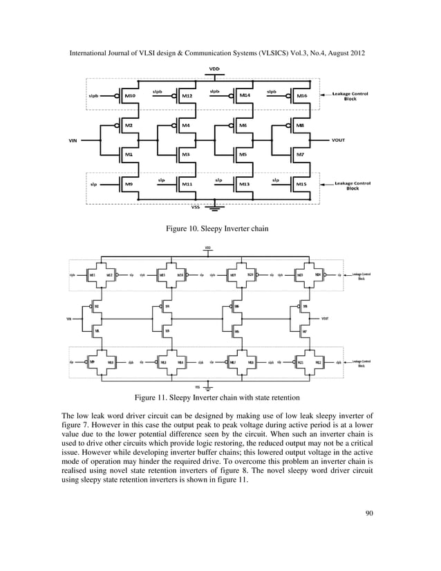 NOVEL SLEEP TRANSISTOR TECHNIQUES FOR LOW LEAKAGE POWER PERIPHERAL CIRCUITS | PDF